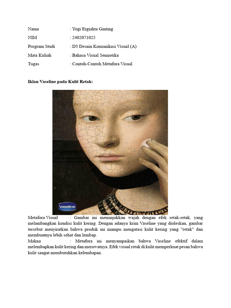 Contoh Metafora Visual dalam Iklan | PDF