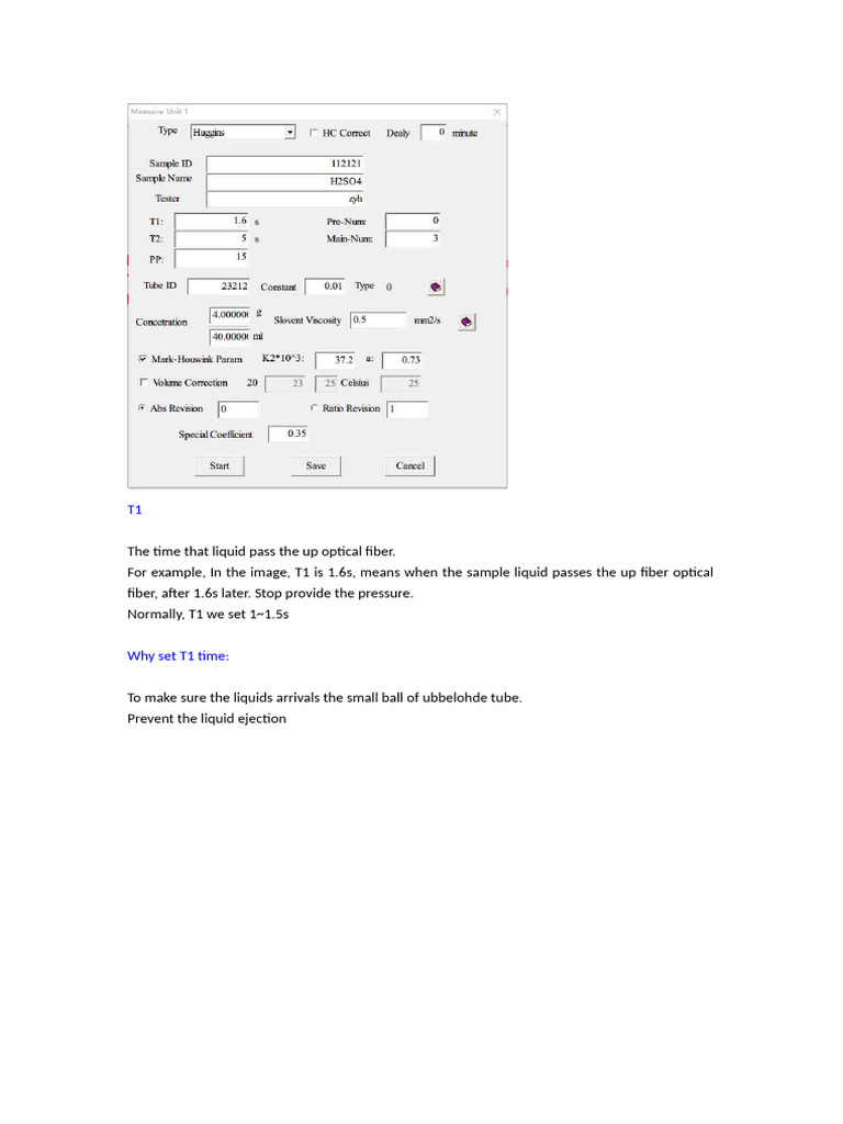 T1, T2 Introducing in Our Software | PDF
