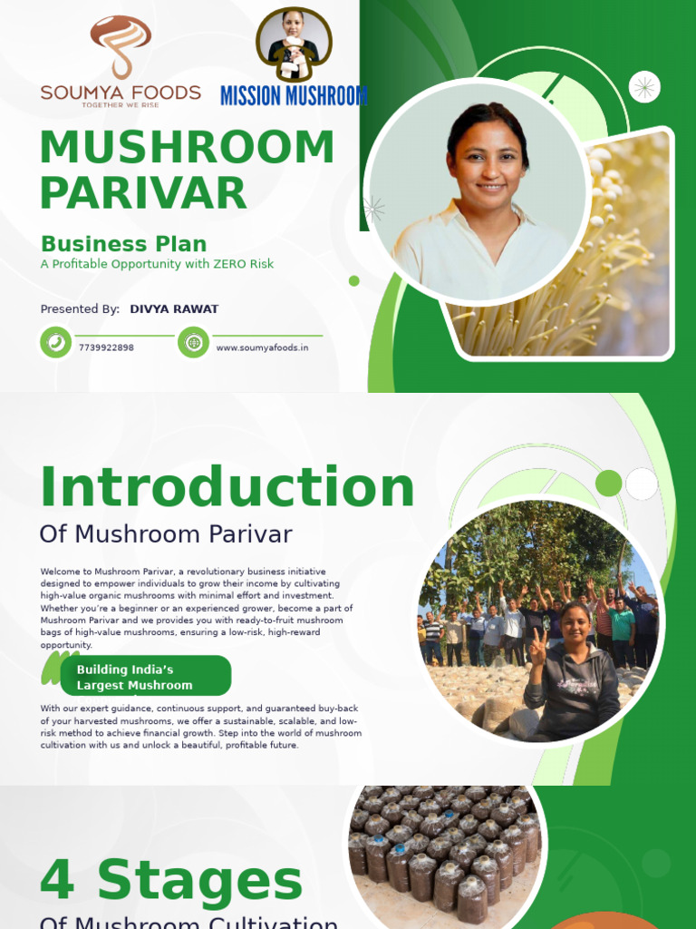 Mushroom Parivar by Mission Mushroom (Divya Rawat) | PDF | Humidity