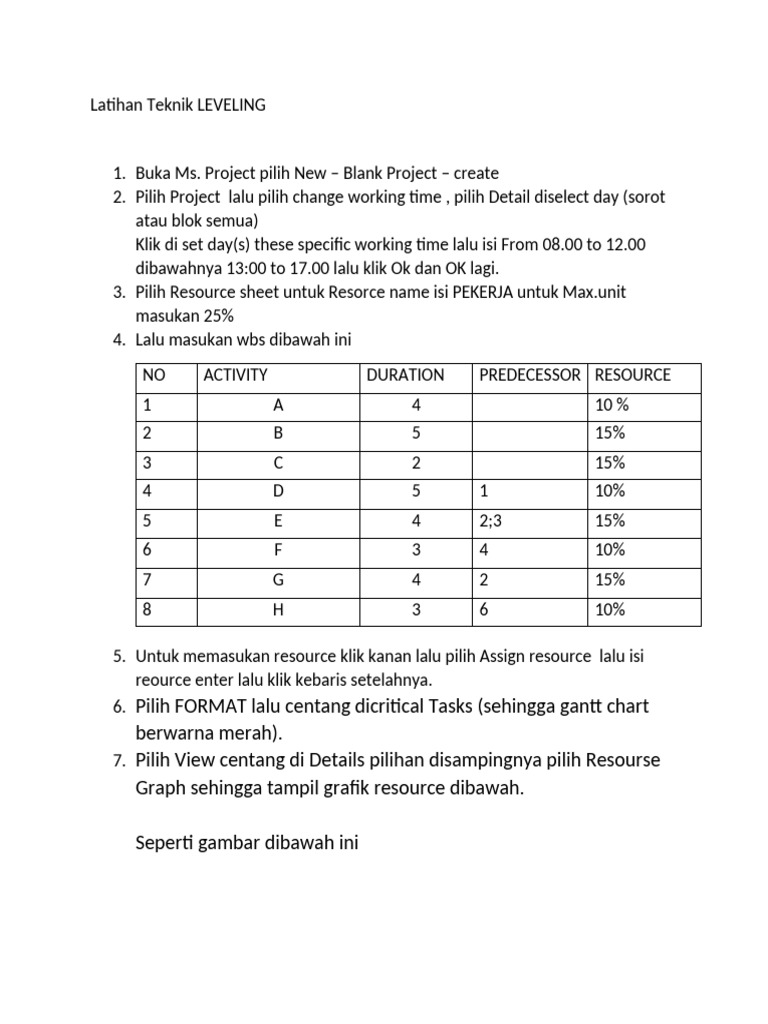 Latihan Teknik LEVELING | PDF