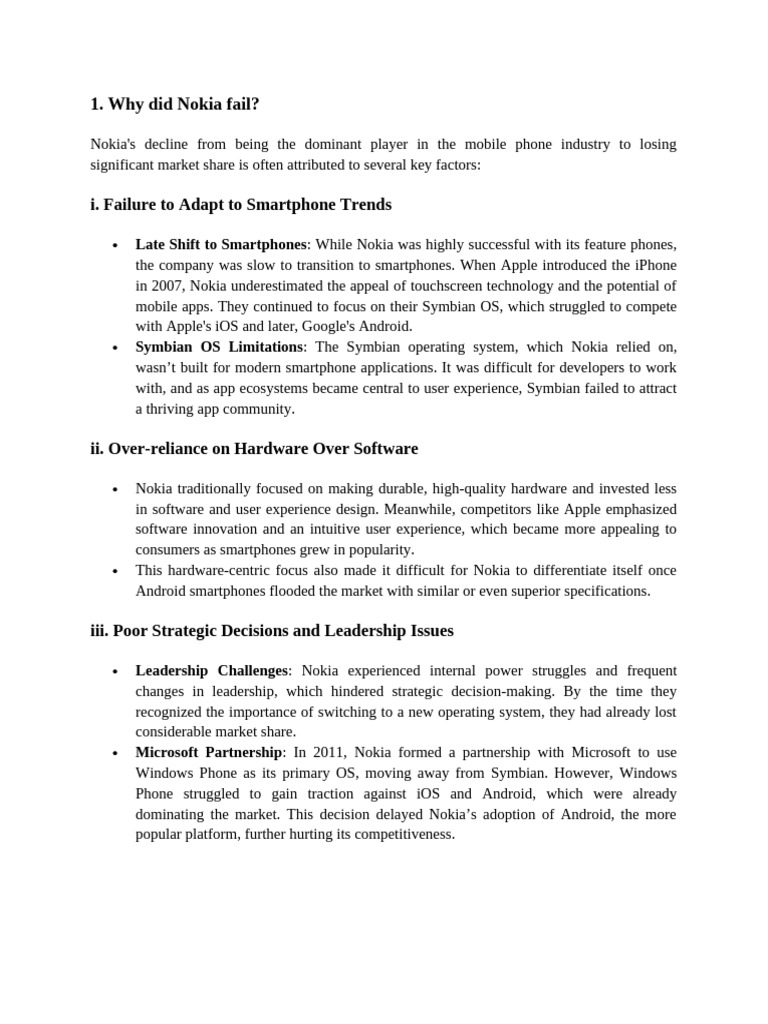 Nokia | PDF | Android (Operating System) | Smartphone