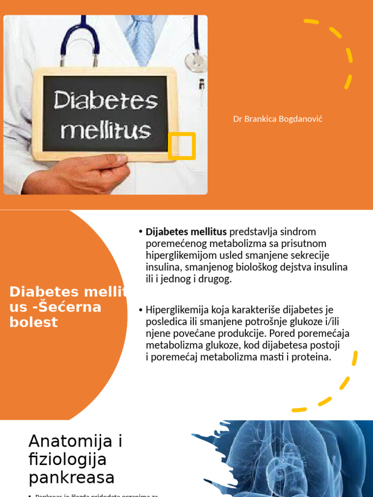 Dijabetes Prezentacija | PDF