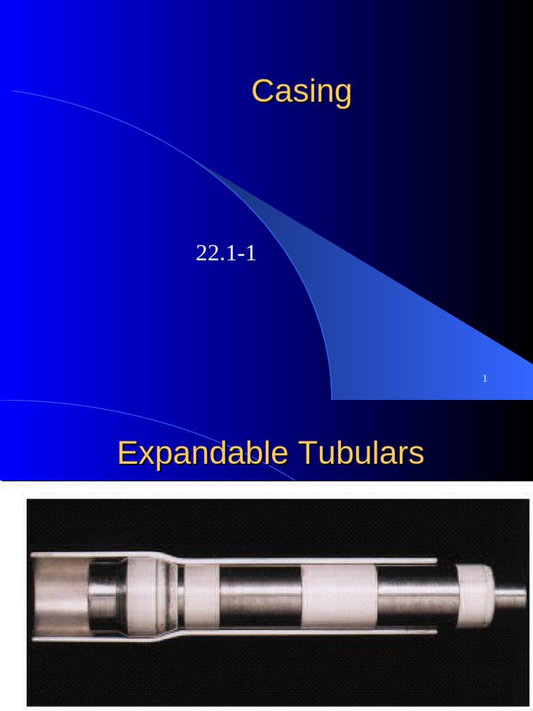 22.1 Casing | PDF | Casing (Borehole)