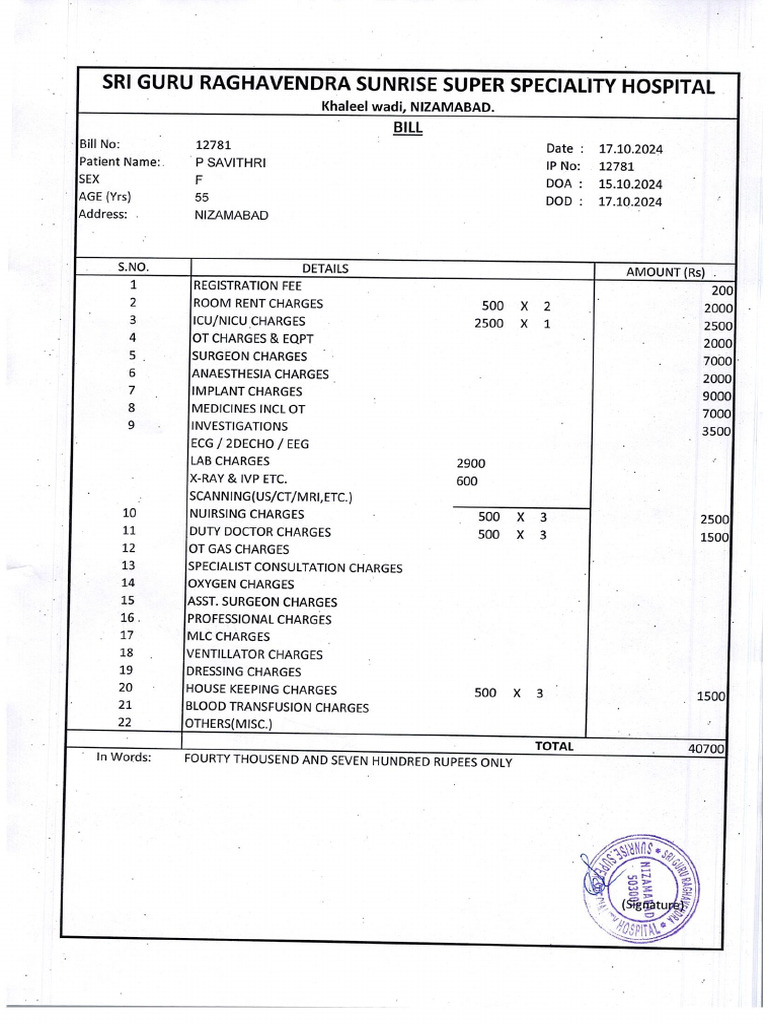 P Savithri Bill | PDF