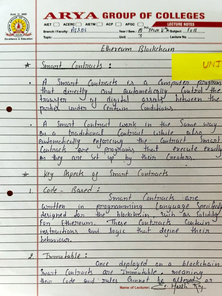 FOB Unit-3 | PDF | Technology & Engineering