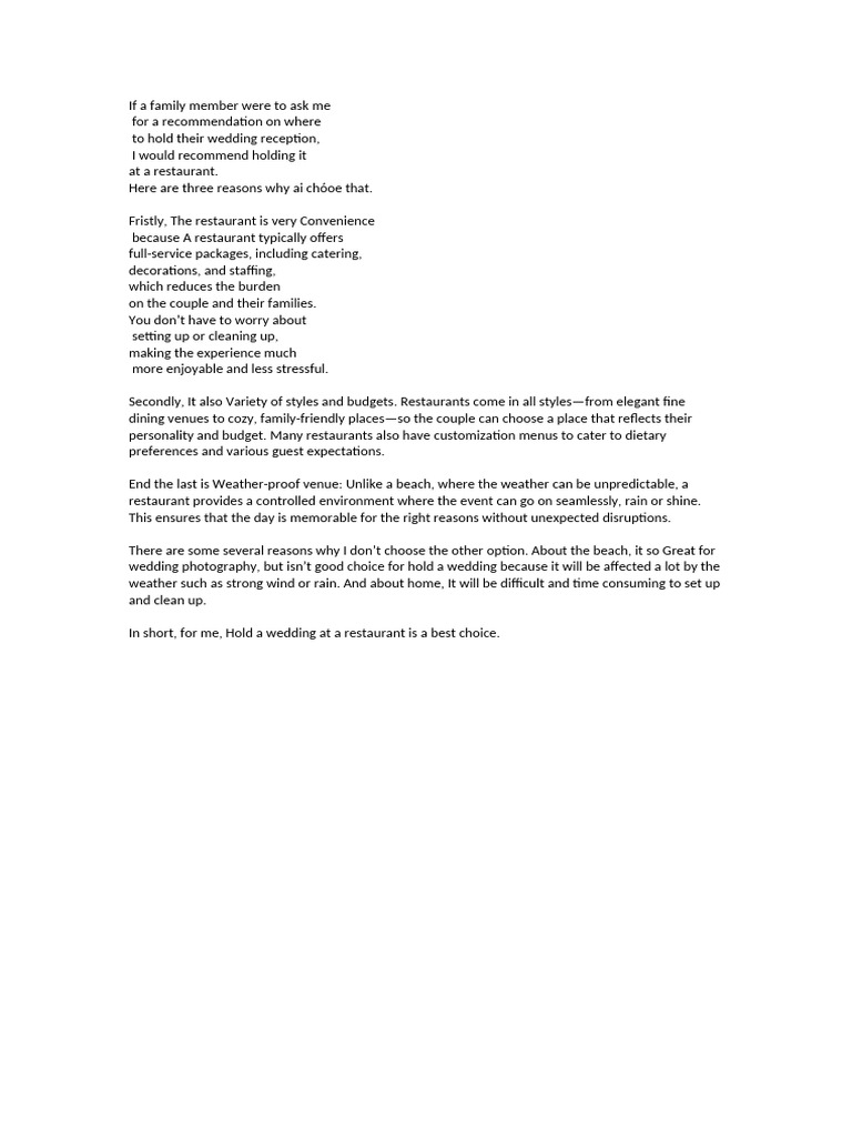 Speaking Elearning 3 | PDF | Cooking, Food & Wine