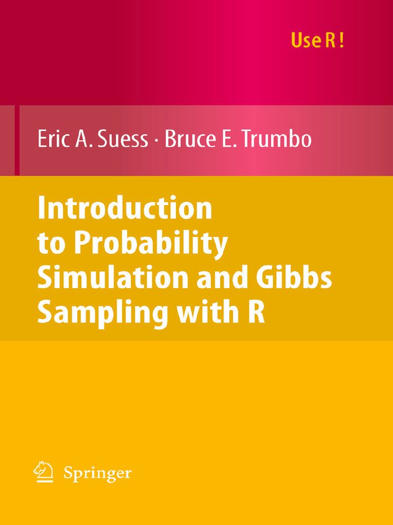 Introduction To Probability Simulation and Gibbs Sampling With R | PDF | Bayesian Inference ...