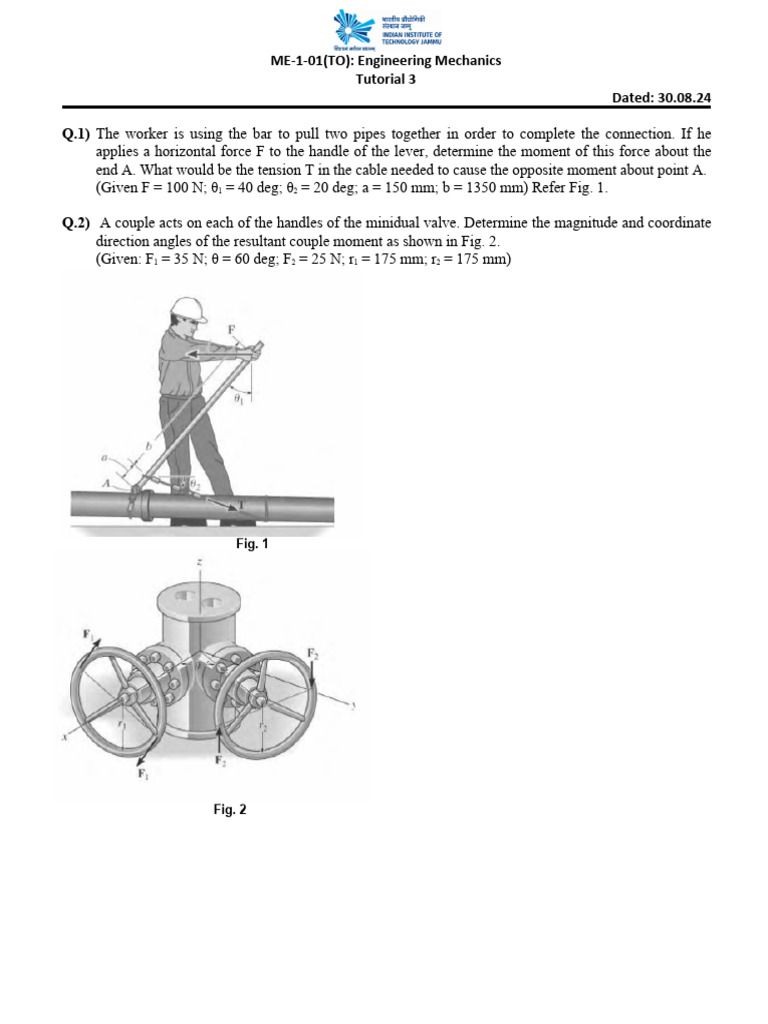 Tut 3 | PDF | Teaching Methods & Materials | Science & Mathematics