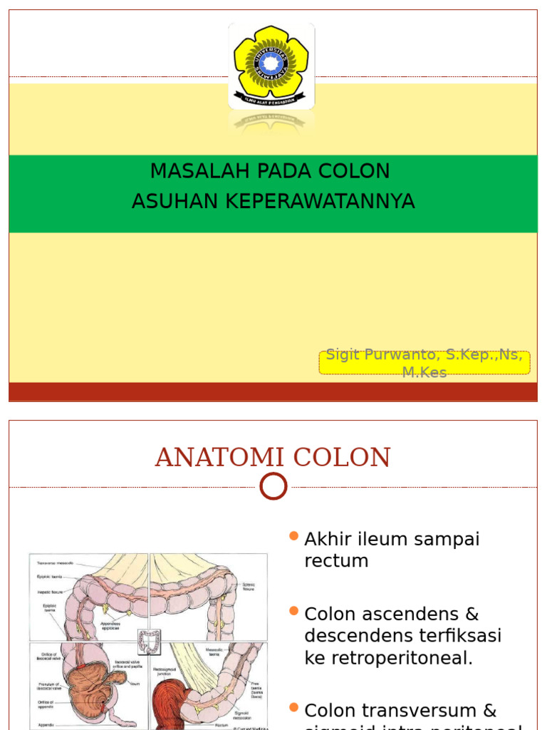 03 - Askep Colon | PDF