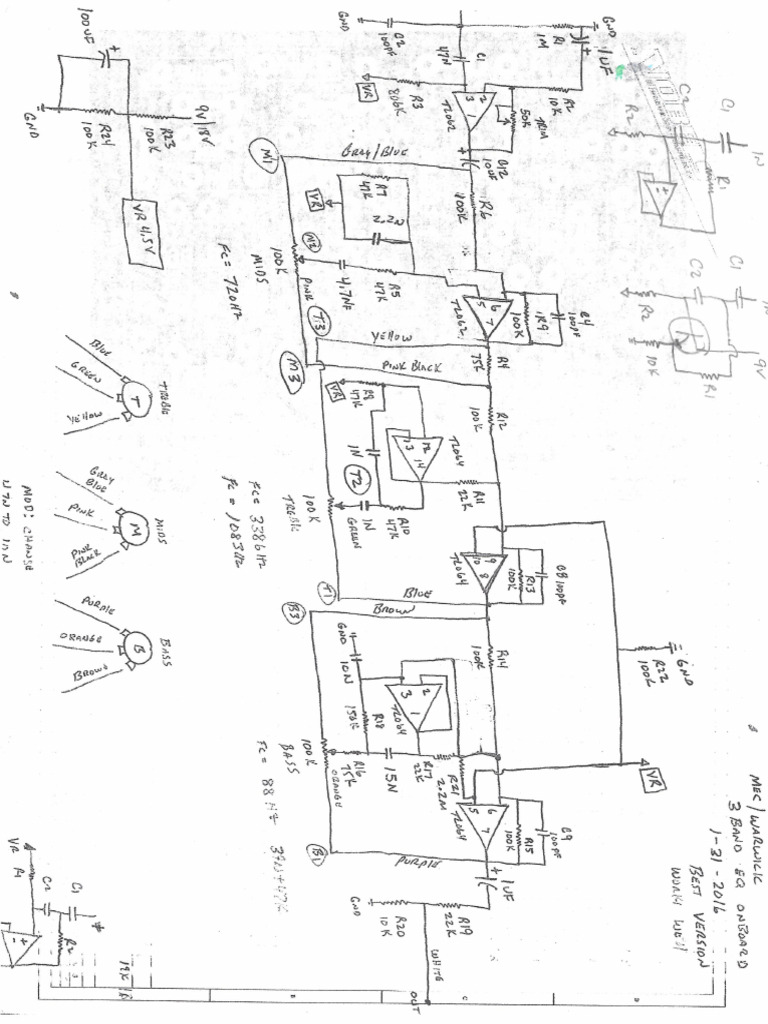 Mec Warwick 3 Band Eq | PDF