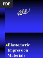 Elastomeric Impression Materials Guide | PDF | Elastomer | Materials