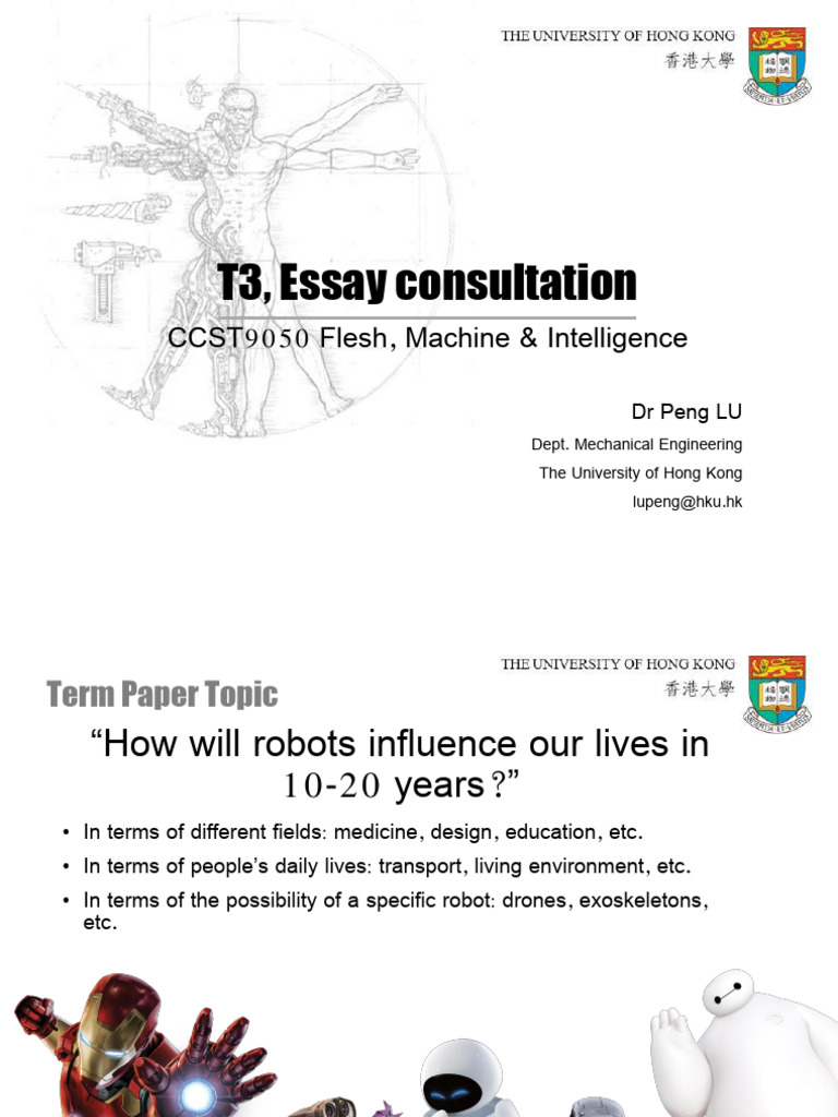 Future Impact of Robots on Society | PDF | Automation | Robotics