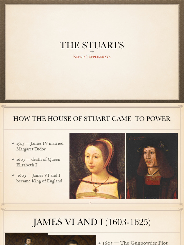 The Rise and Rule of the Stuarts | PDF