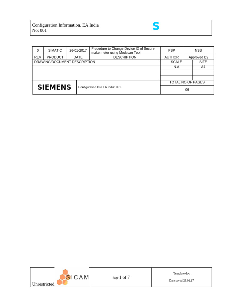 Procedure To Change Device ID of Secure Make Meter Using Modscan Tool ...