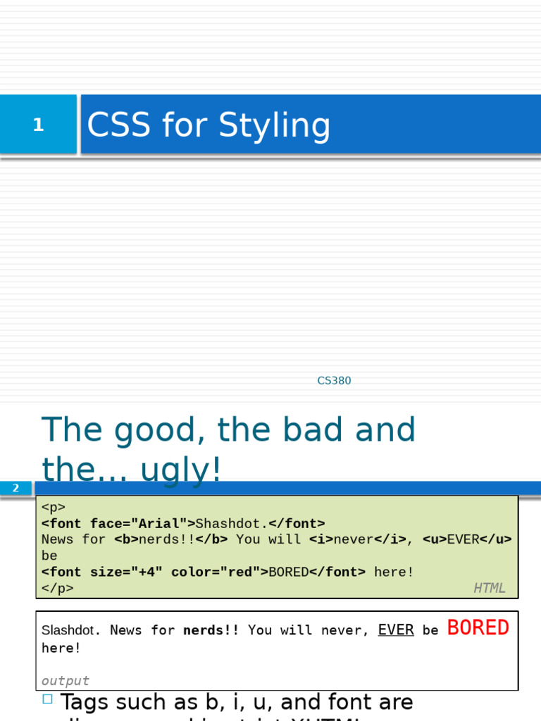 03 Css | PDF | Html | Typefaces