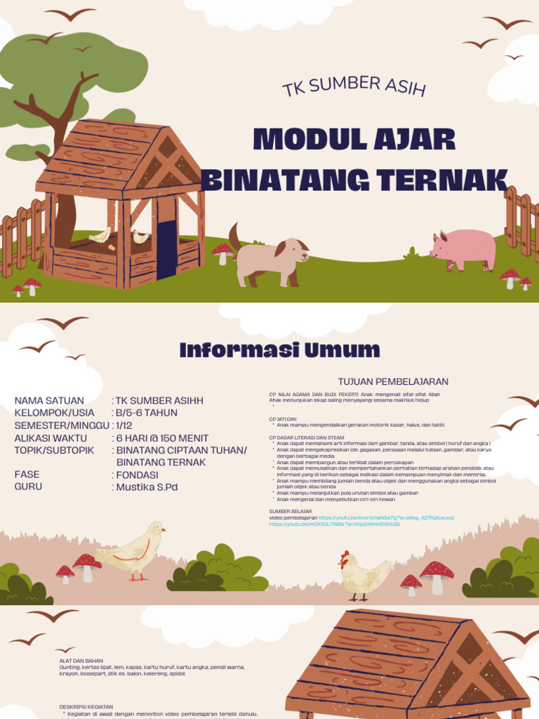 Modul Ajar Hewan Ternak - PDF 20241015 175812 0000 | PDF