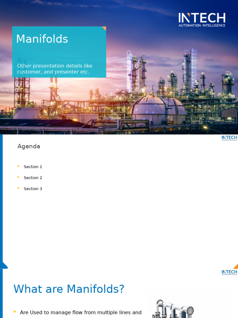 Manifolds Detailed | PDF | Mechanical Engineering | Chemical Engineering