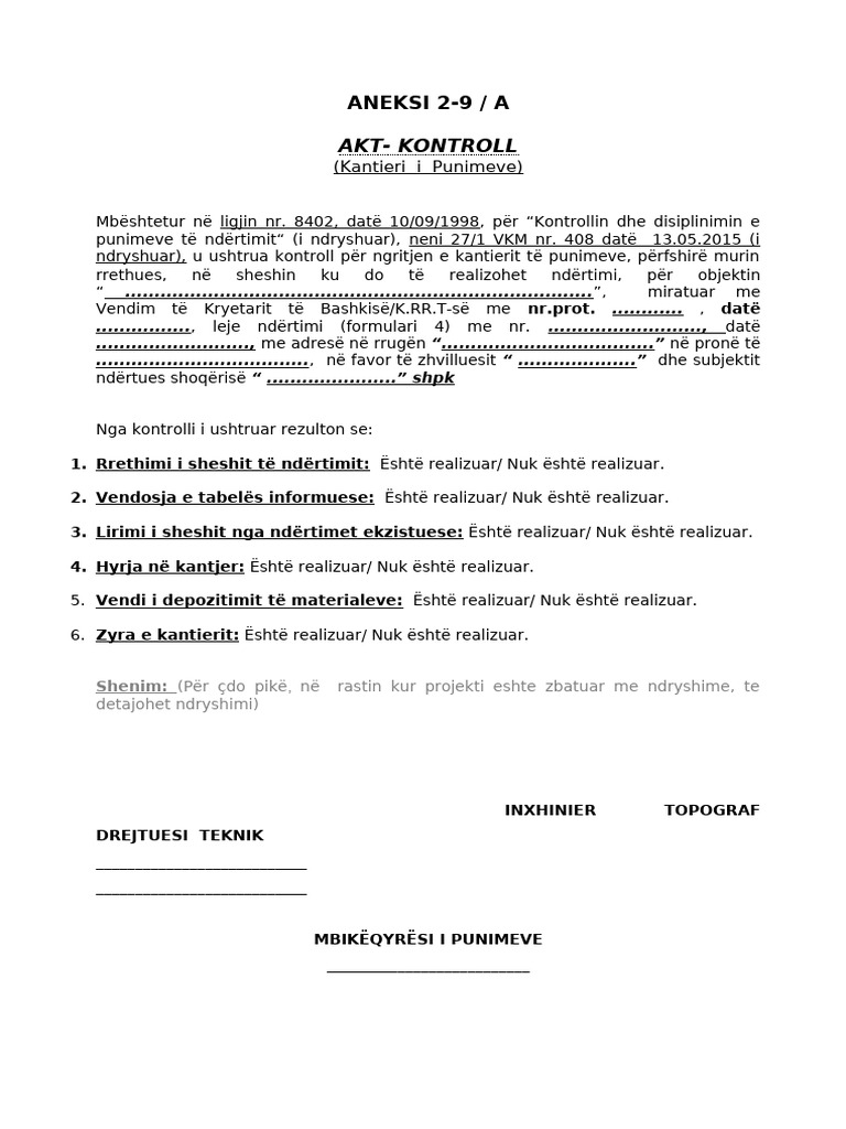 Modelet e Akt-Kontrolleve | PDF