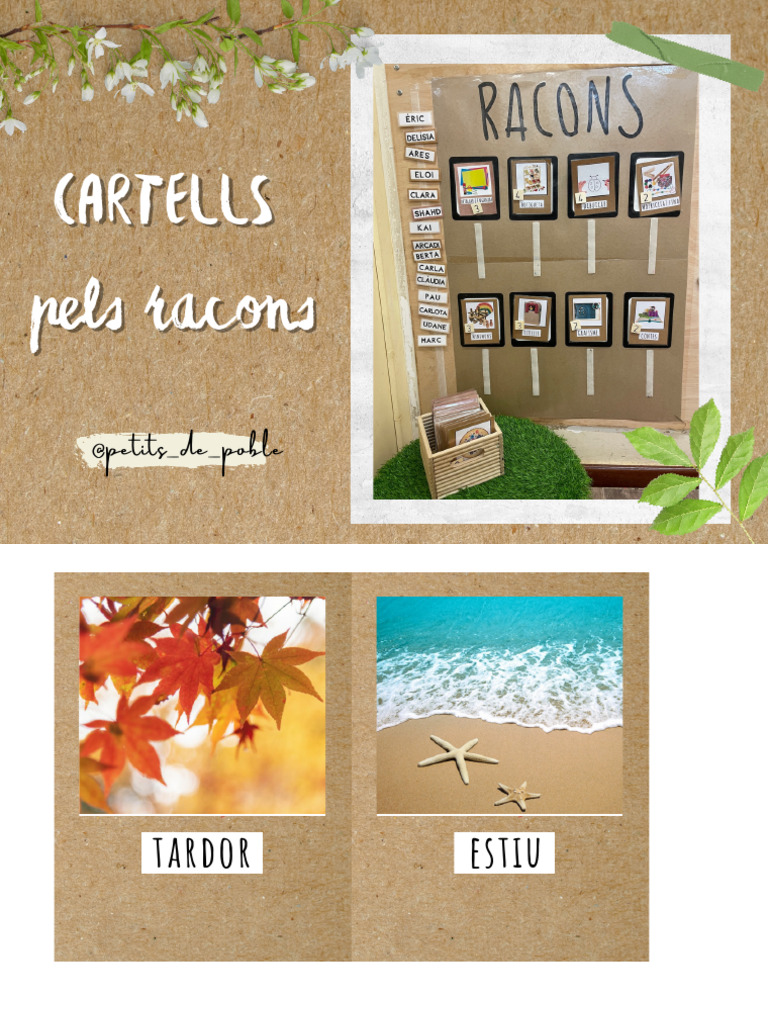 Cartells Racons | PDF