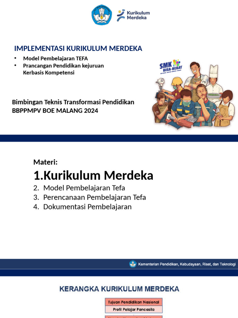 Implementasi Model Pembelajaran TEFA | PDF