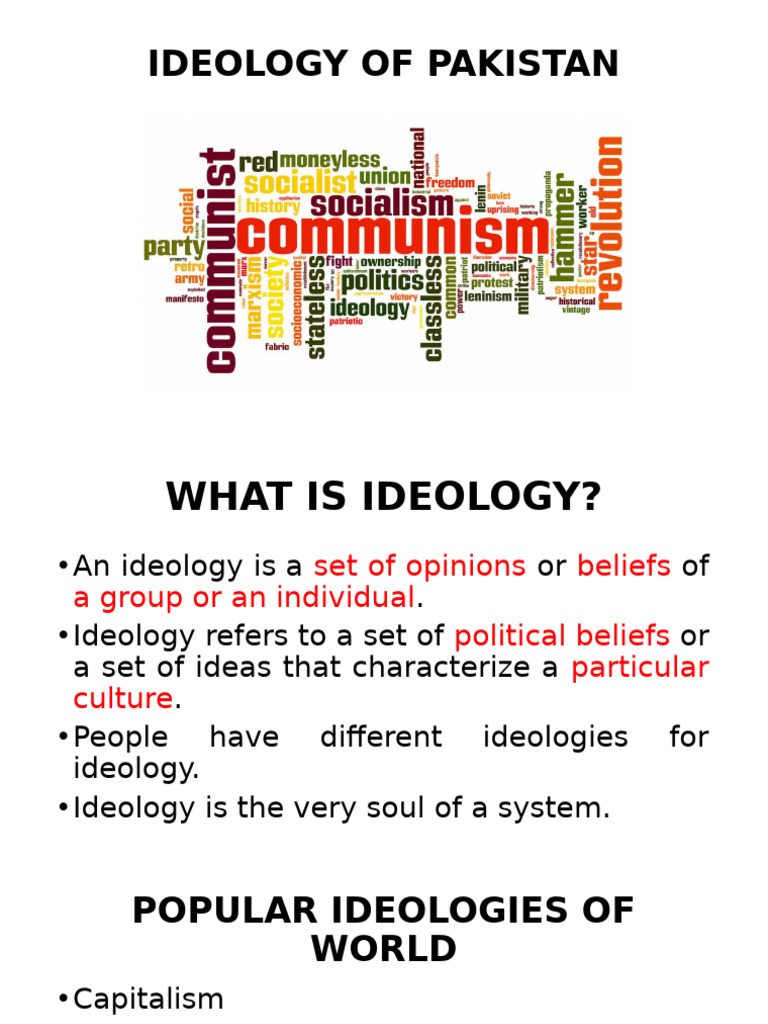 Ideology of Pakistan-1 | PDF