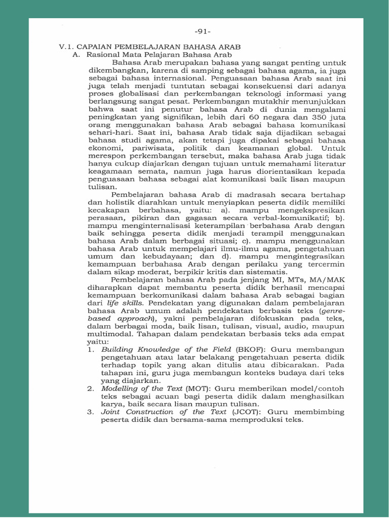 CP Bahasa Arab | PDF