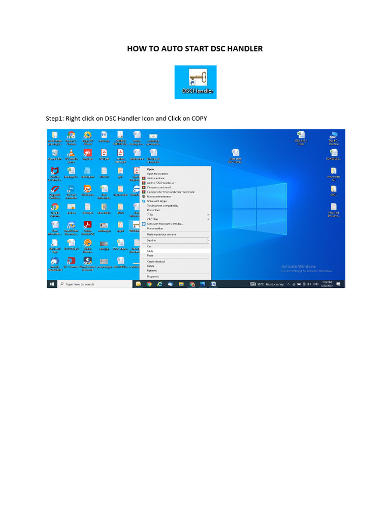 Auto Start DSC Handler | PDF | Art