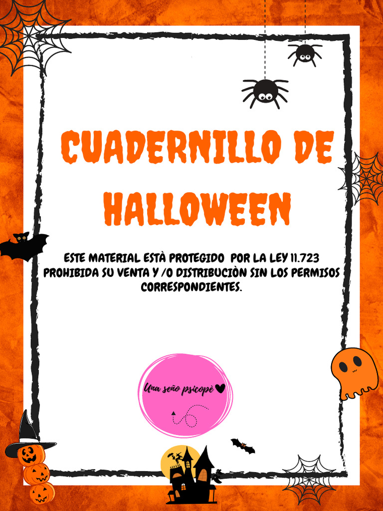 Cuadernillo de Halloween | PDF | Color