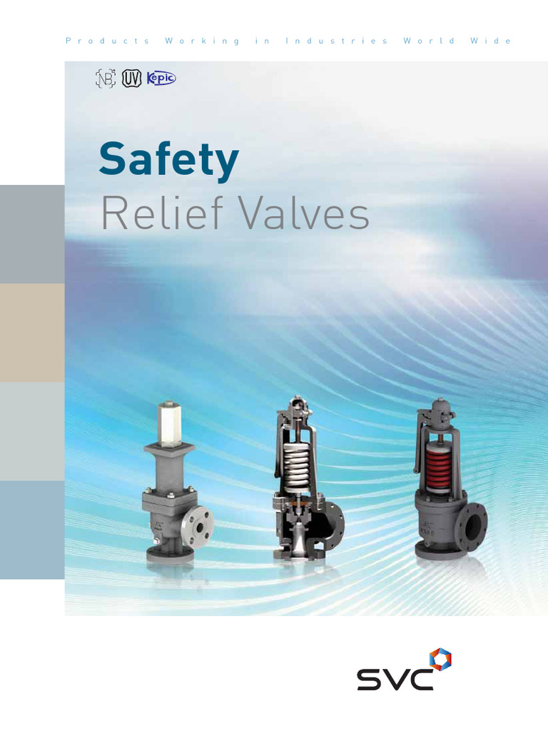 Catalog - Safety Relief Valve | PDF | Valve | Pressure