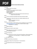The Book of Bill Codes Master | PDF