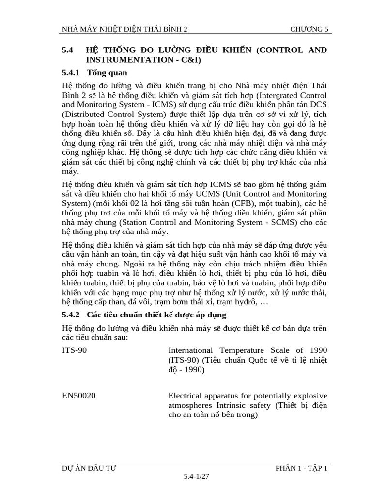 He Thong Do Luong Dieu Khien | PDF