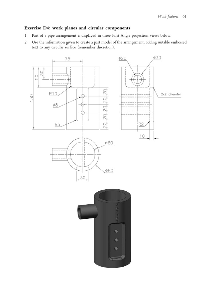 Autodesk Inventor Exercises For Autodesk® Inventor® And Other Feature Based Modelling Software 