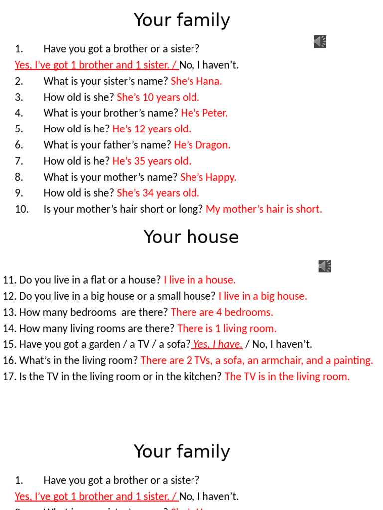 Speaking Starters 3.2 | PDF