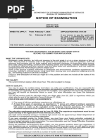 DCAS Exam Schedule 2025 Overview | PDF | Inspector