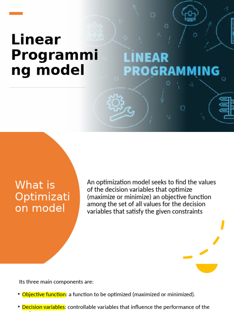 Linear Programming Models 1 Pdf Errors And Residuals Regression Analysis 