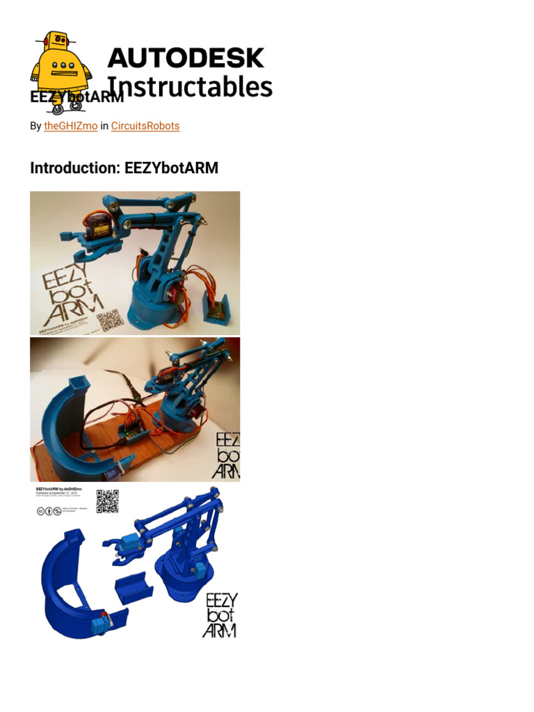 Robot | PDF | Screw | Nut (Hardware)