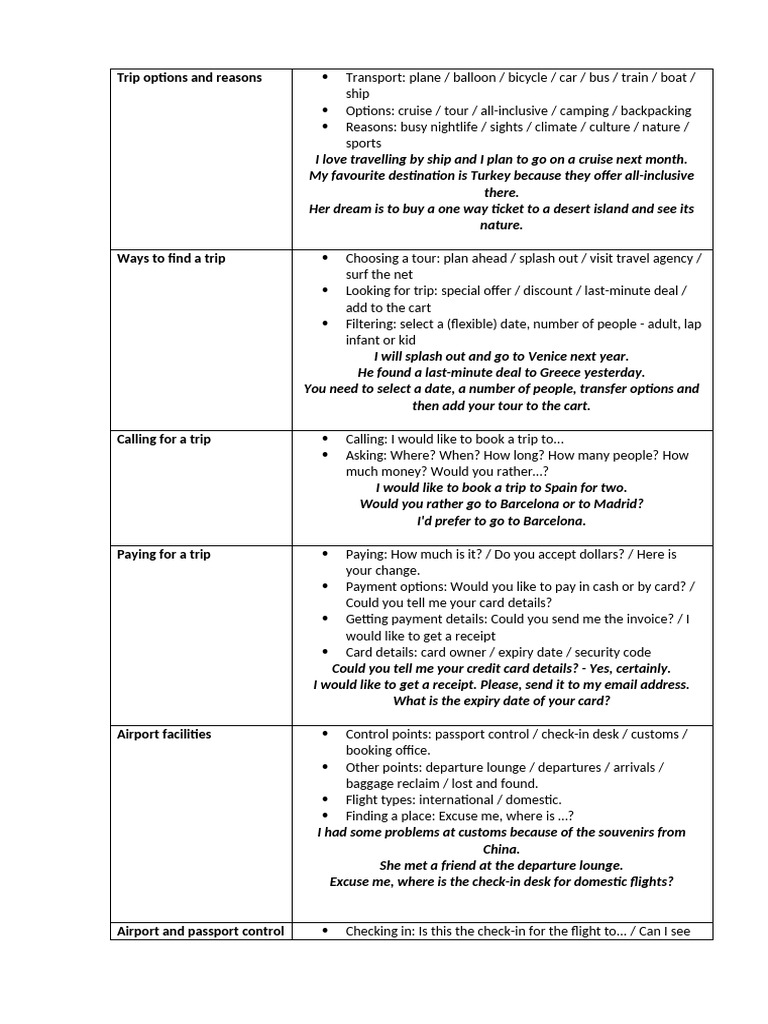Travel Planning and Booking Guide | PDF | Baggage | Gambling