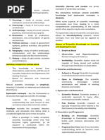 Types of Knowledge and Their Characteristics (Complete List) - Science - 2025 | PDF | Knowledge ...