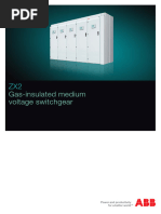 ABB ZX2 Gas-Insulated Switchgear Overview | PDF | Transformer | Power ...