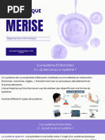 Méthode D Analyse MERISE (MCC-MCT-MOT-MCD-MLD) Cours Exercices Avec Corrections Etudes de Cas ...