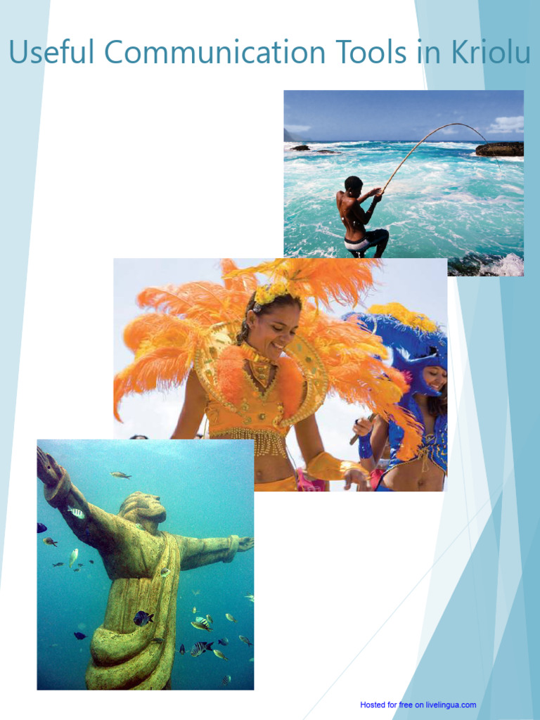 Communication Tools in Kriolu | PDF