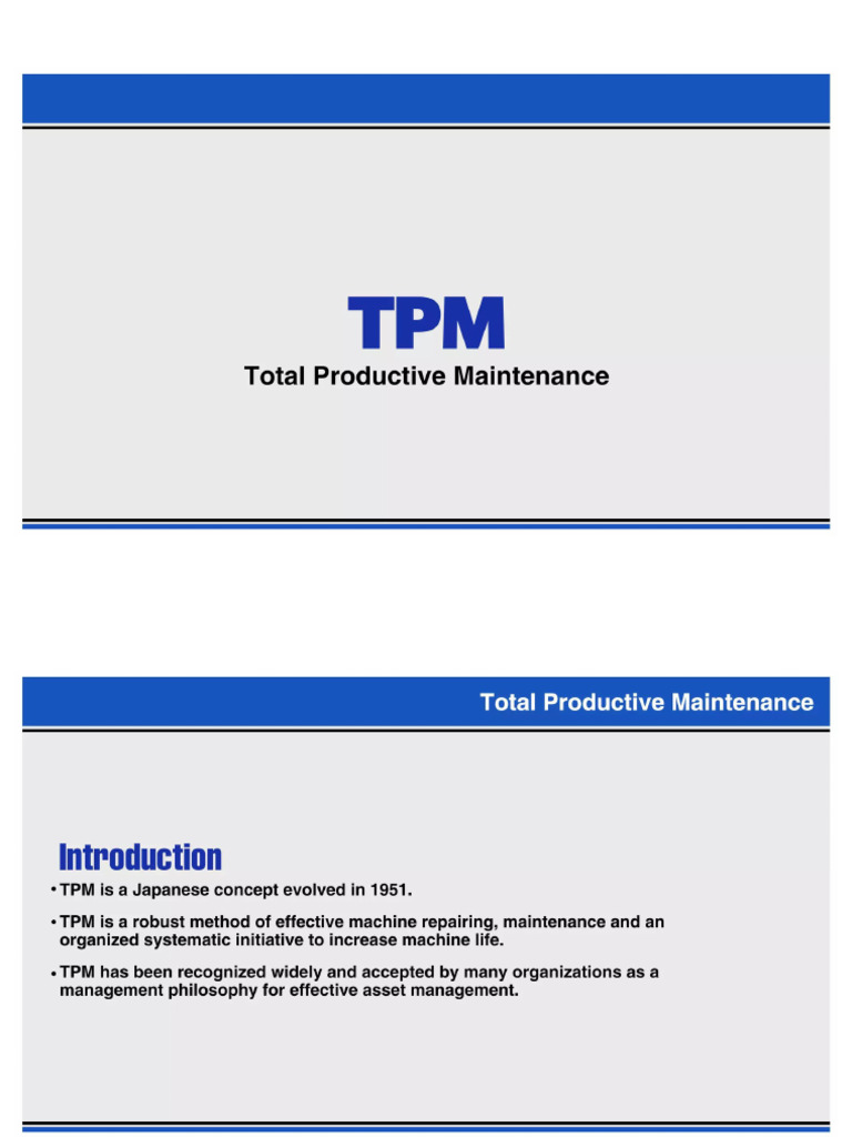 TPM | PDF