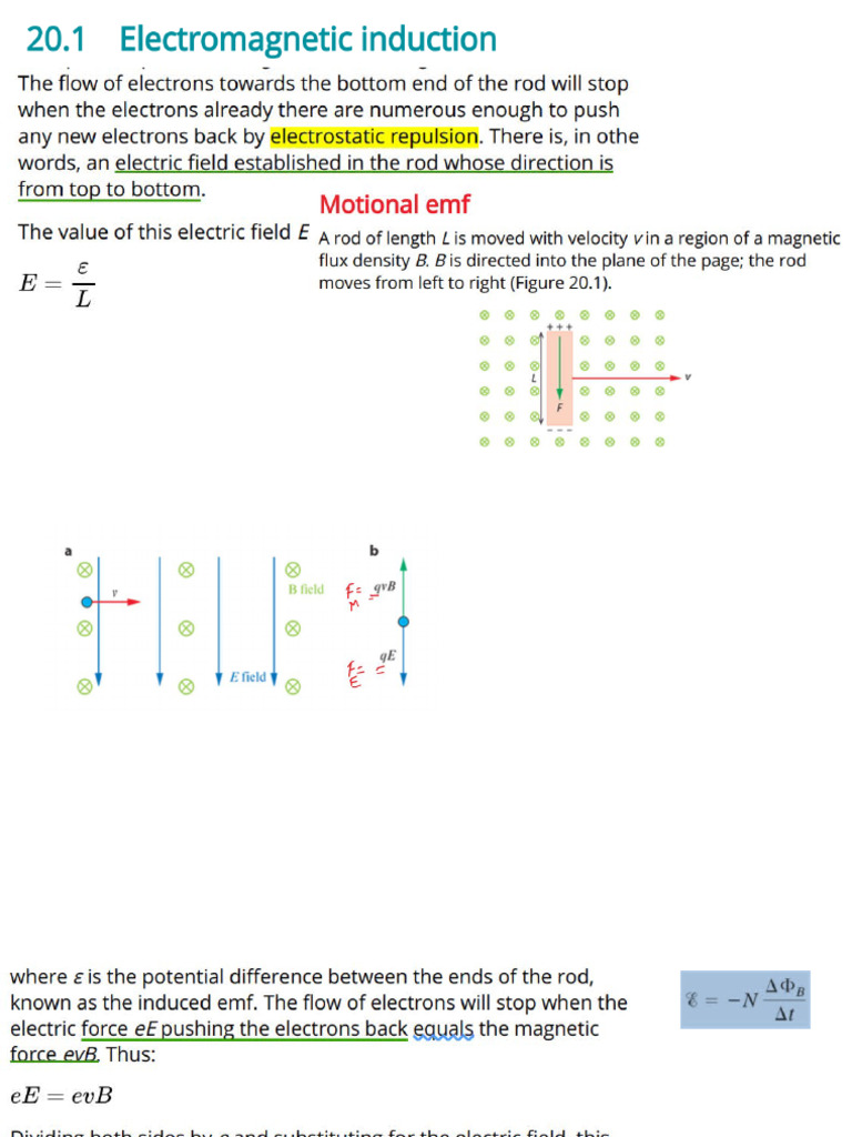 Electromagnetic INDUCTION | PDF