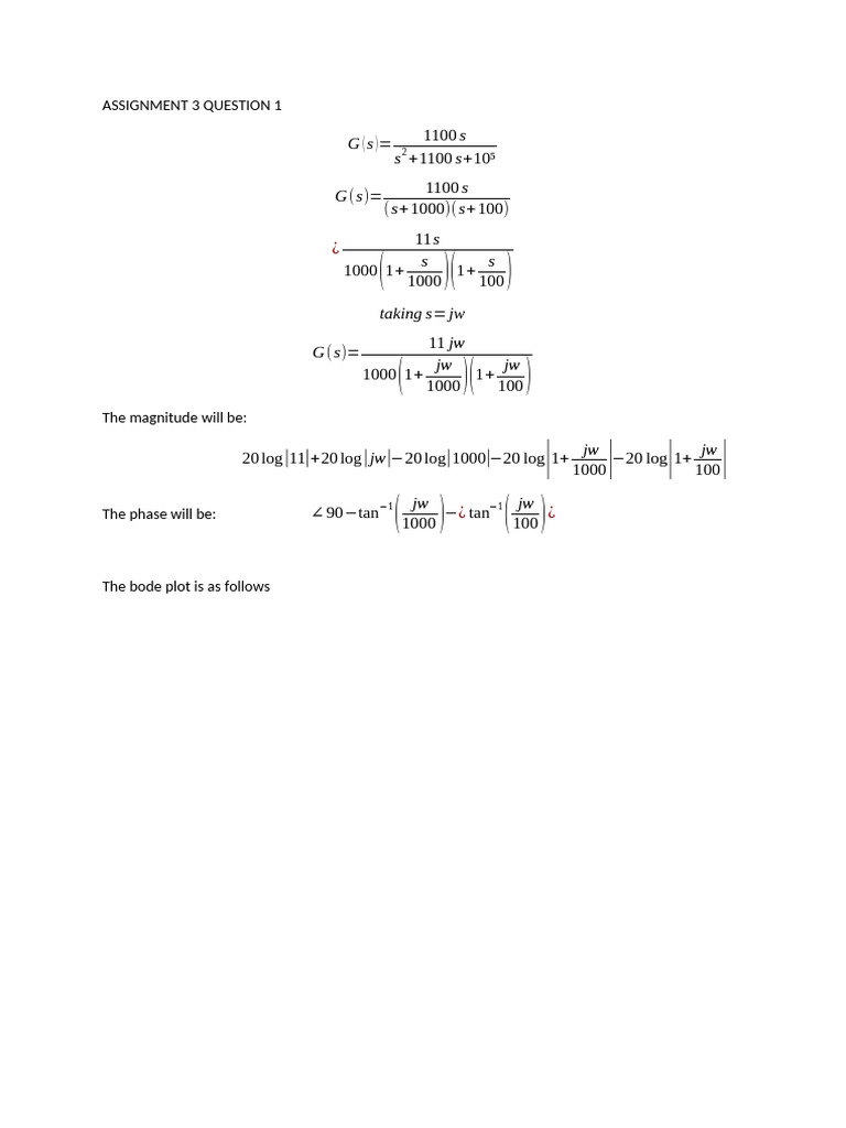 Assignment 3 Question 1 Pdf Electronic Engineering Electronic
