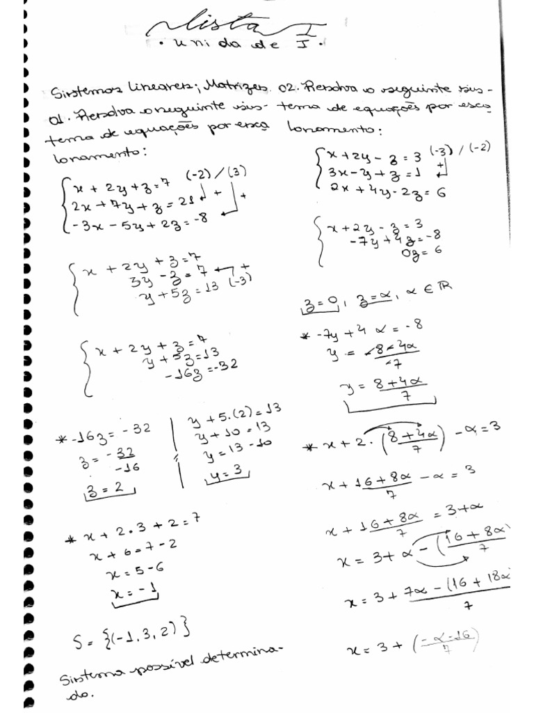 3 Listasde Alg L | PDF