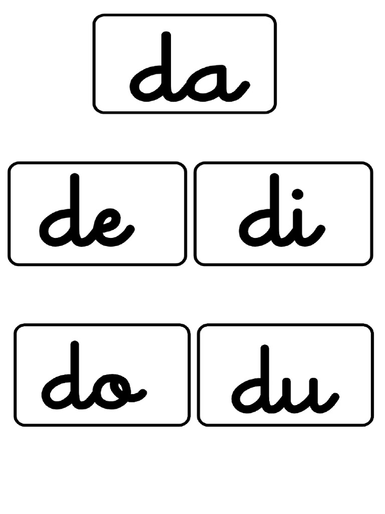 Letra D | PDF