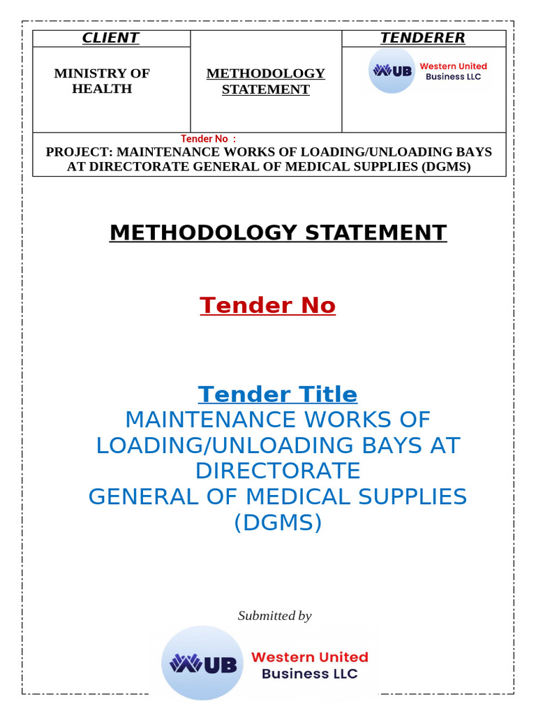 Construction Methodology | PDF | First Aid | Demolition
