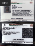 aadhar card | PDF | Security Technology | Computer Access Control