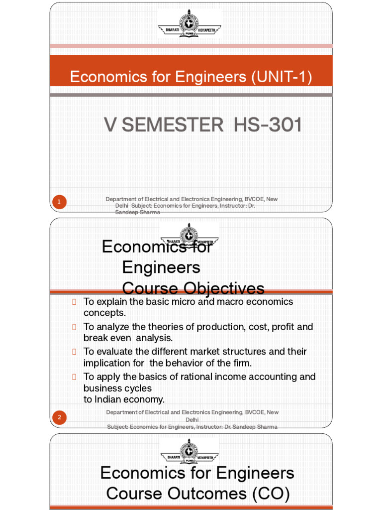 Ee Unit 2 | PDF | Utility | Marginal Utility