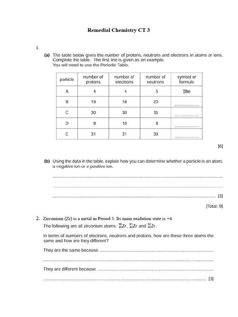 Chemistry Grade 7 | PDF